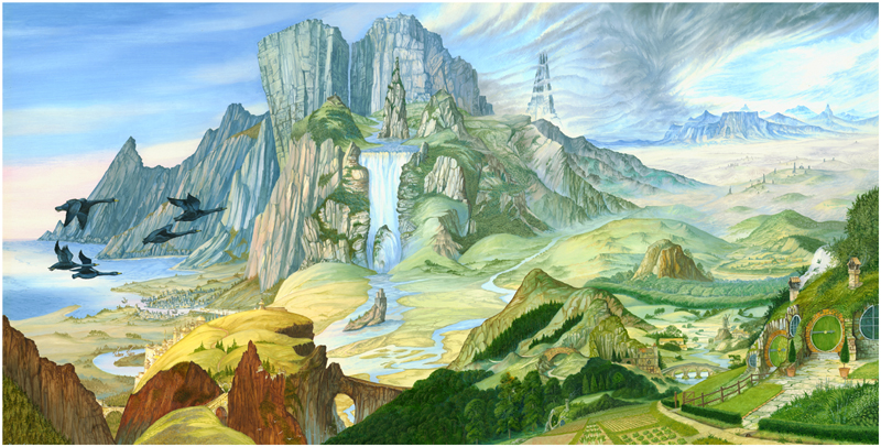Two Trees of Valinor : Lakeside Gallery, The Art of Linda and Roger Garland